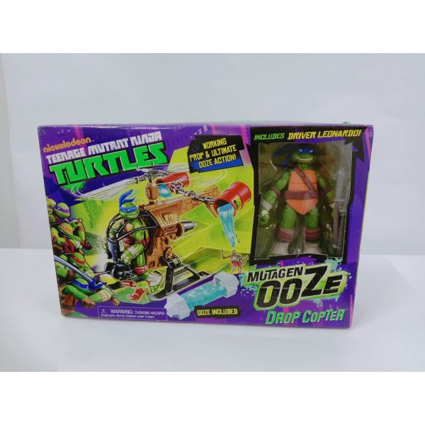 Teenage Mutant Ninja Turtles TMNT – Drop Copter & Leonardo | Shopee ...