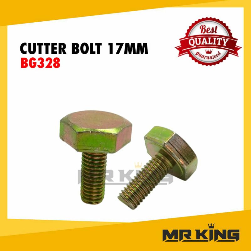 Screw Gear Case Brush Cutter Skru Mata Mesin Rumput Nut Bolt 17mm ...