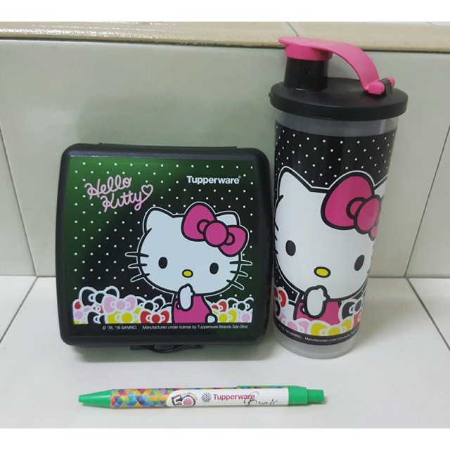 Hello kitty Tupperware set | Shopee Malaysia