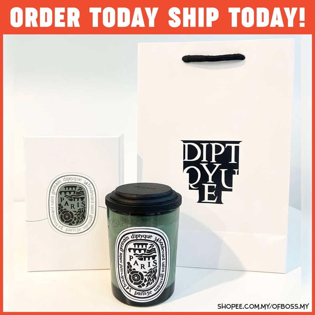 Diptyque Paris 190g Scented Candle / Bougie Parfume | Shopee Malaysia