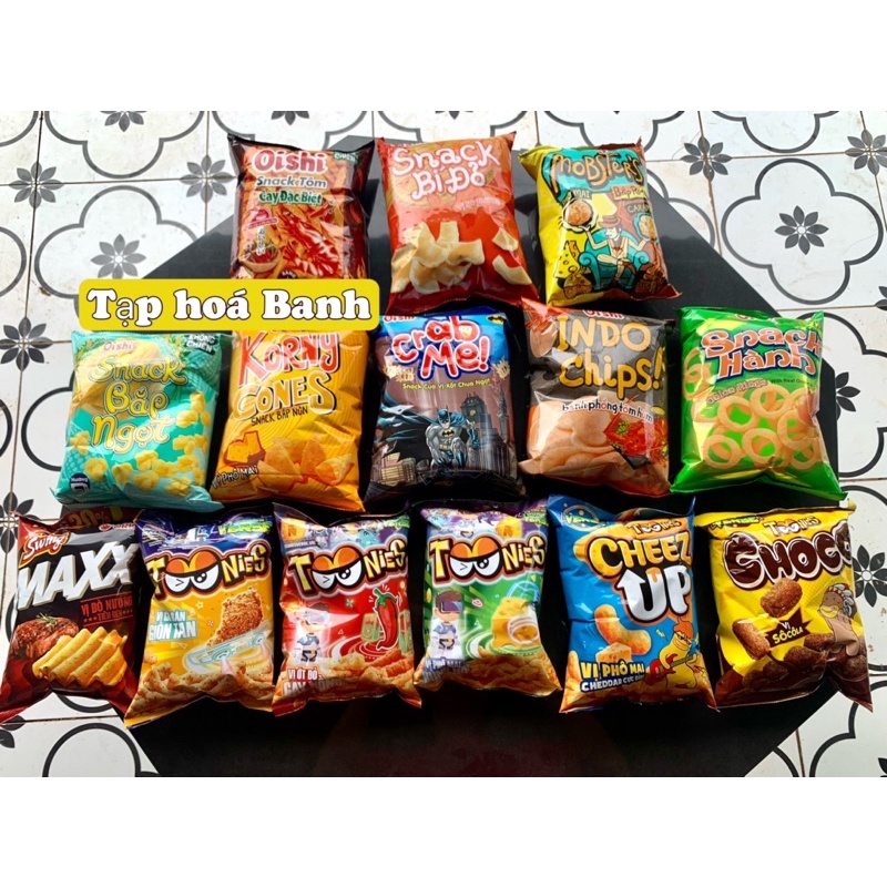 Oishi and Orion snacks of all kinds (single packs, packs) | Shopee Malaysia