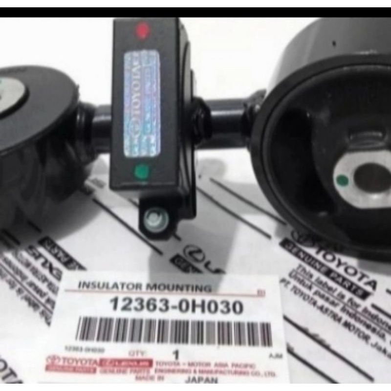 MESIN Engine mounting pangkon engine mount upper right engine Toyota ...
