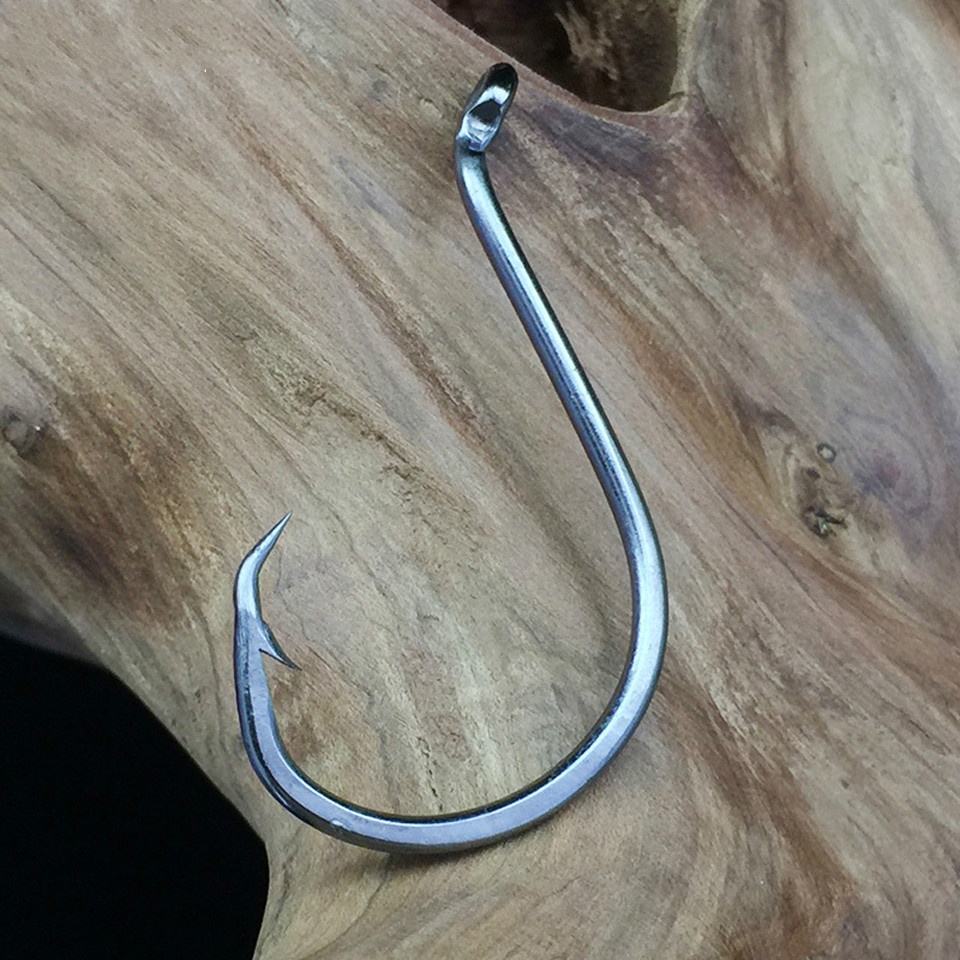 40PCS Circle Octopus Fishing Hooks Japan Chemically Sharpened Crank ...