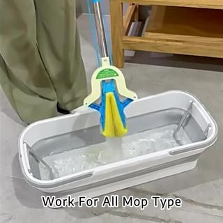Collapsible Mop Bucket for All Type Of Cleaning Mop, Big Foldable Large ...