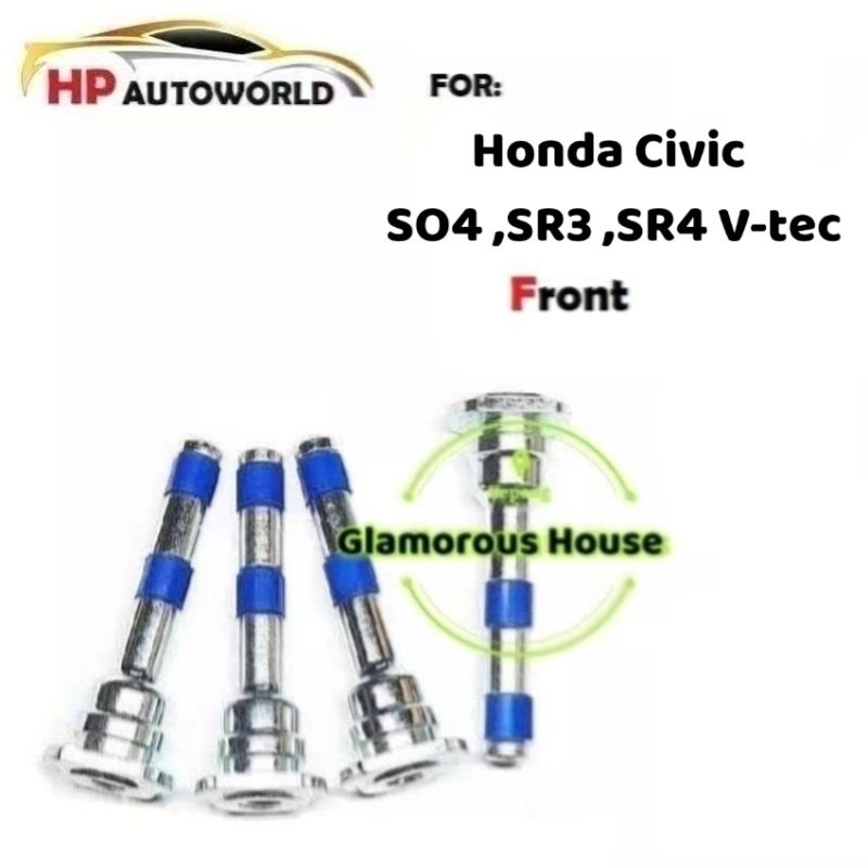 Honda Civic SO4 SR3 SR4 Vtec Front or Rear Disc Brake Pin / Caliper Pin ...