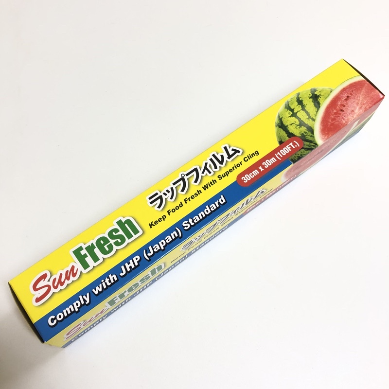 Food Wrap Film [ 30cm x 30meter ] Sun Fresh - Household PVC Food Wrap ...