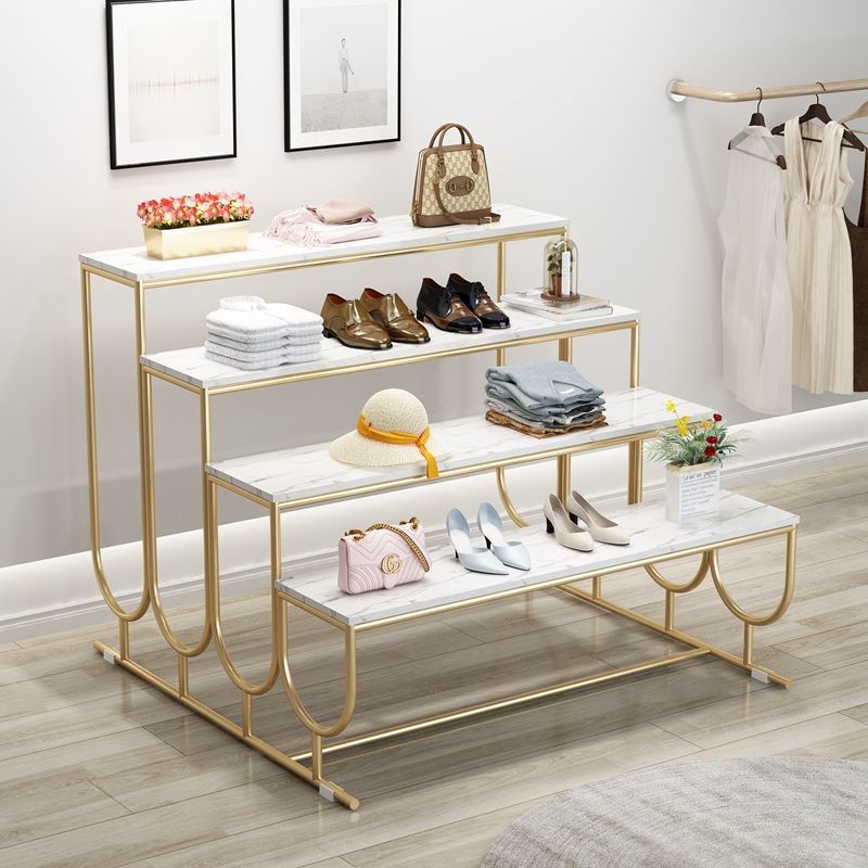 Shopping Mall High School Low Three-Layer Storage Rack Shoe Store Bag ...