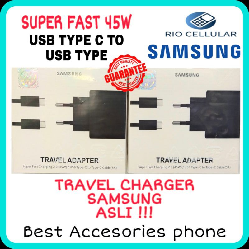 Samsung Galaxy Tab S7 Plus / Tab S7 Charger Super Fast 45W Original ...