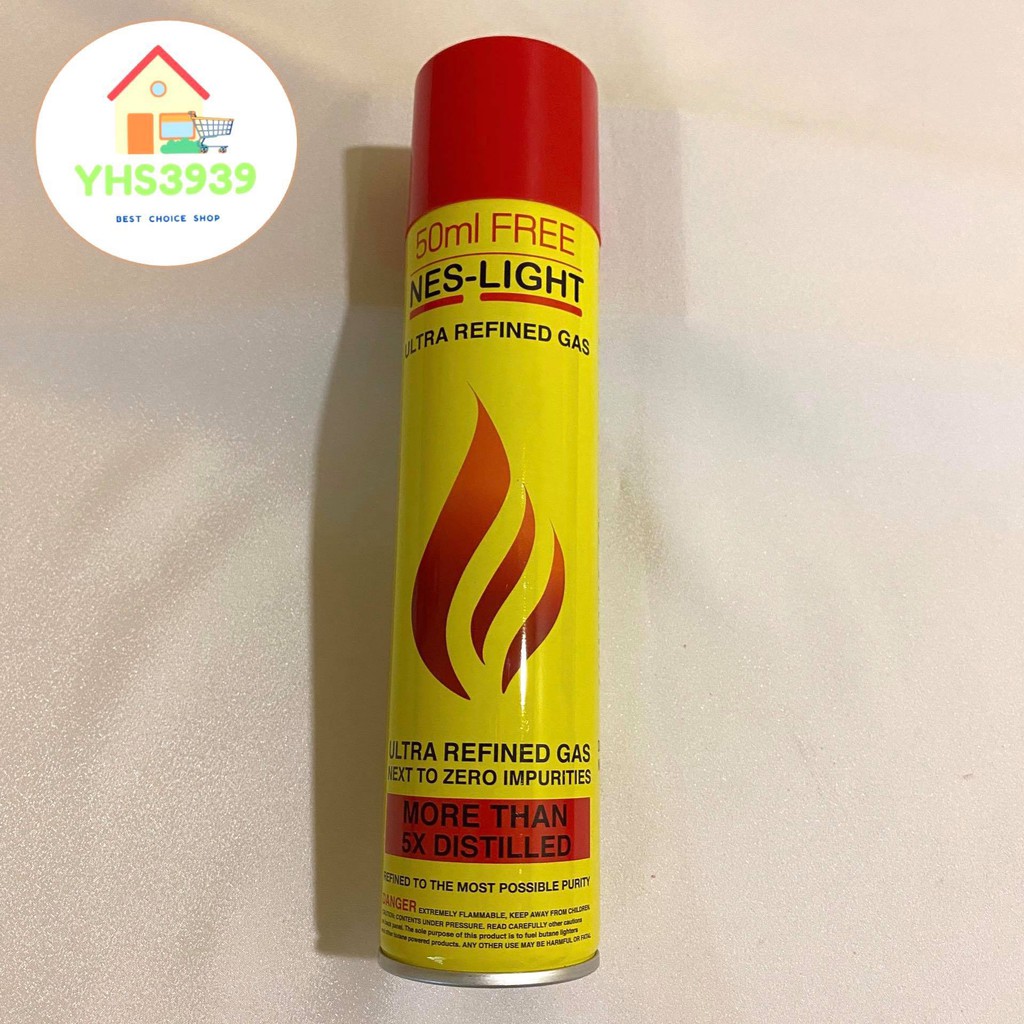 Gas Refill NES-LIGHT Ultra Refined Gas 300+50ML | Shopee Malaysia