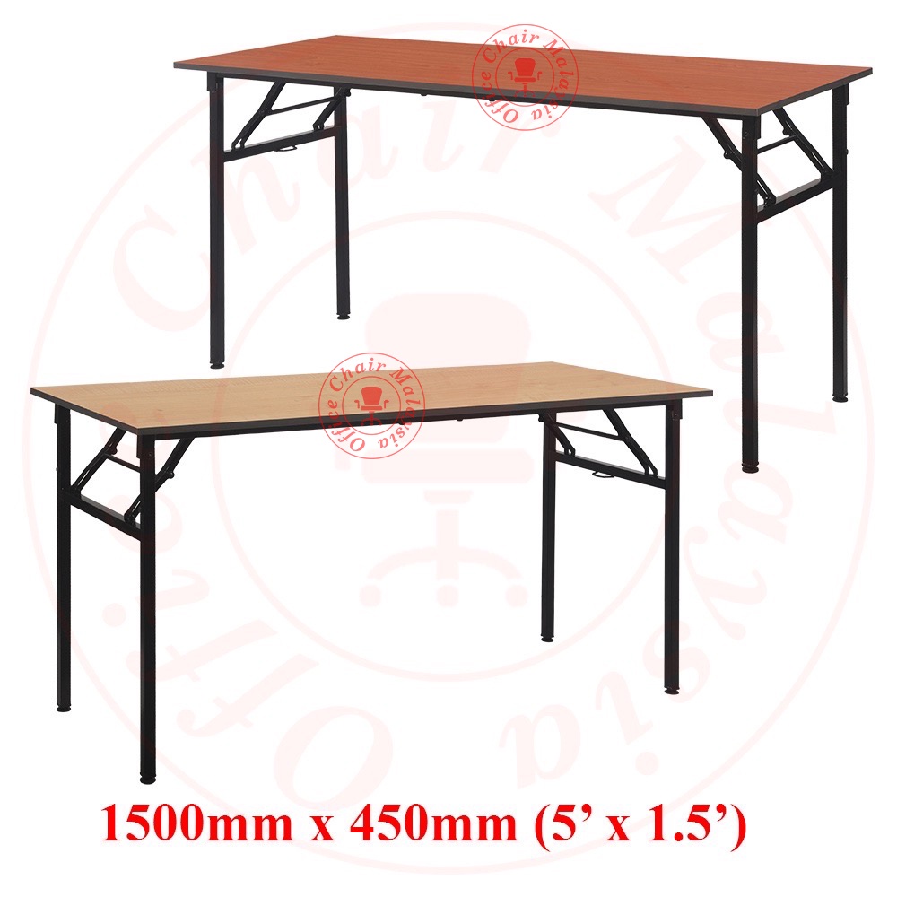 Cherry Maple Folding Table / Foldable Table / Banquet Table / Office ...