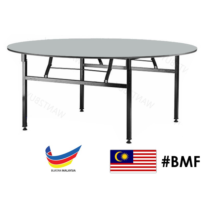 Round Banquet Table / Folding Table | Meja Banquet Bulat / Meja Lipat ...