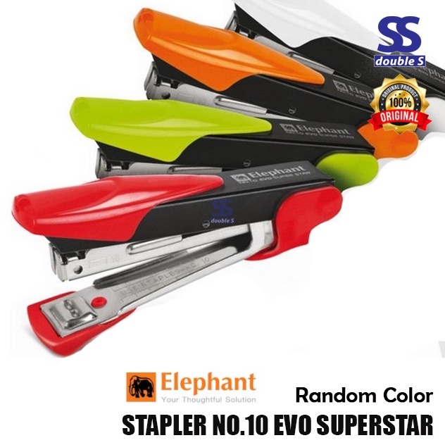 ELEPHANT STAPLER NO.10 EVO Sphere/RANDOM COLOUR | Shopee Malaysia
