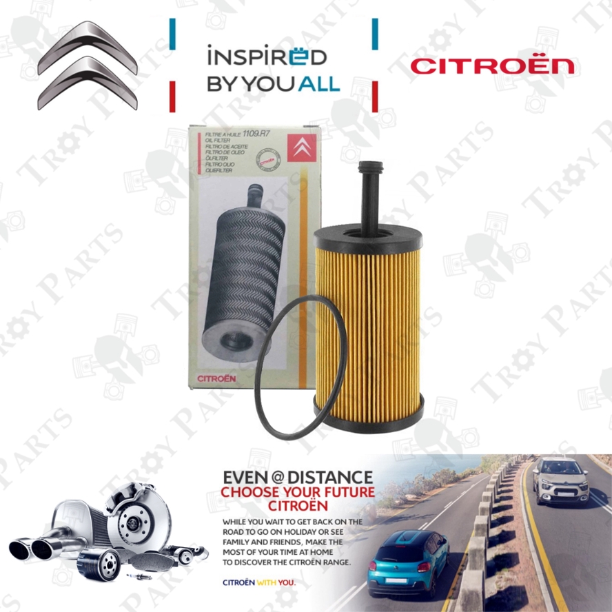 Original Citroen Oil Filter for C2 C3 Xsara Berlingo Peugeot 206 207 ...