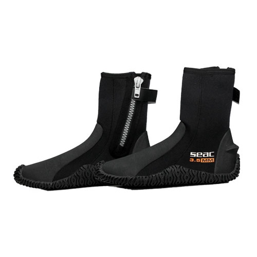 Seac 3.5MM High Cut Boots Boot Booties For Scuba Diving Open Heel Fin ...