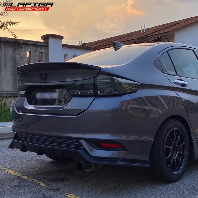 Honda City GM6 Facelift 2017-2020 LAFIGA Rear Diffuser | Shopee Malaysia