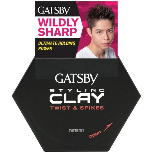 [READY STOCK] GATSBY Styling Clay Twist & Spike 50g | Shopee Malaysia