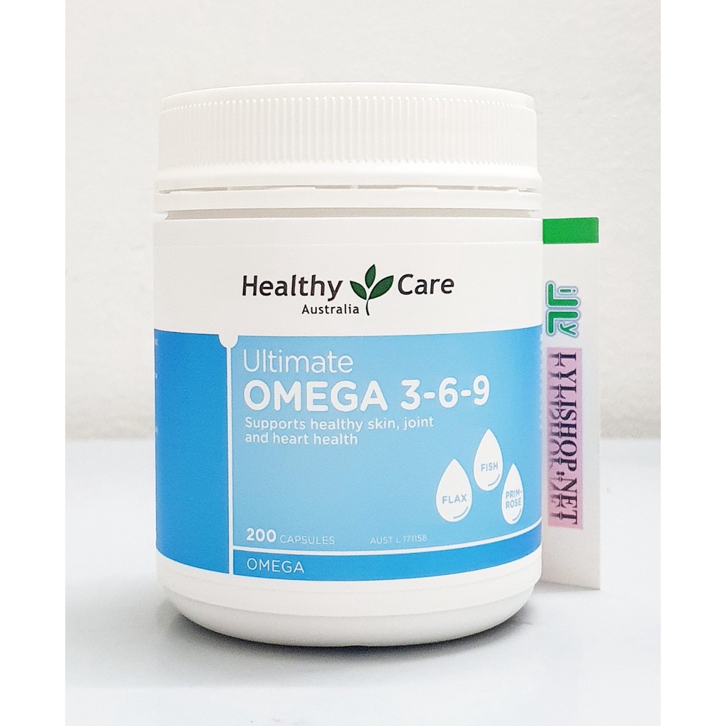 Date 3 / 26 - Healthy Care Ultimate Omega 369 oral tablet 200 capsules ...