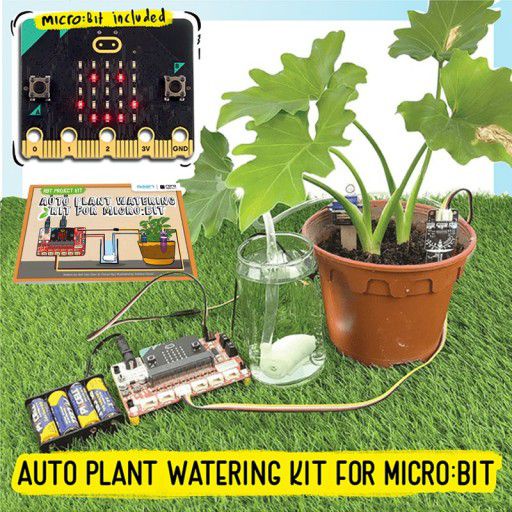 Auto Plant Watering Kit for Microbit V2 Complete Guide Book RBT Tahun 6 ...