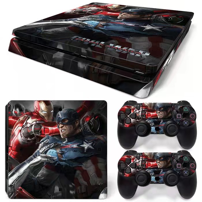 ps4 slim console sticker Game controller stickers Game machine body ...