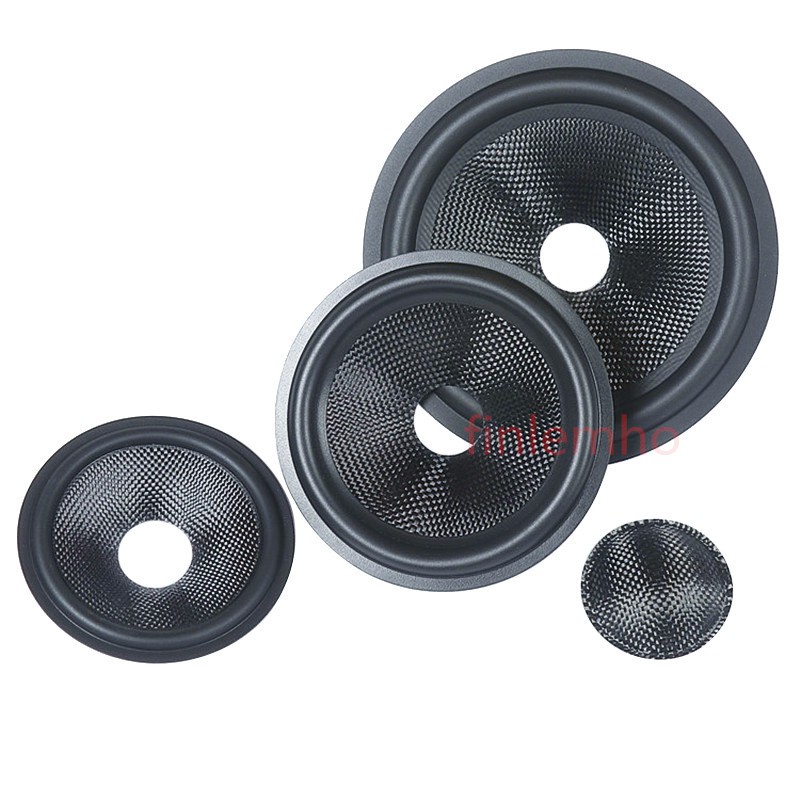 1PC Bass Speaker Repair Kit Paper Cone Parts Rubber Surround For Home ...