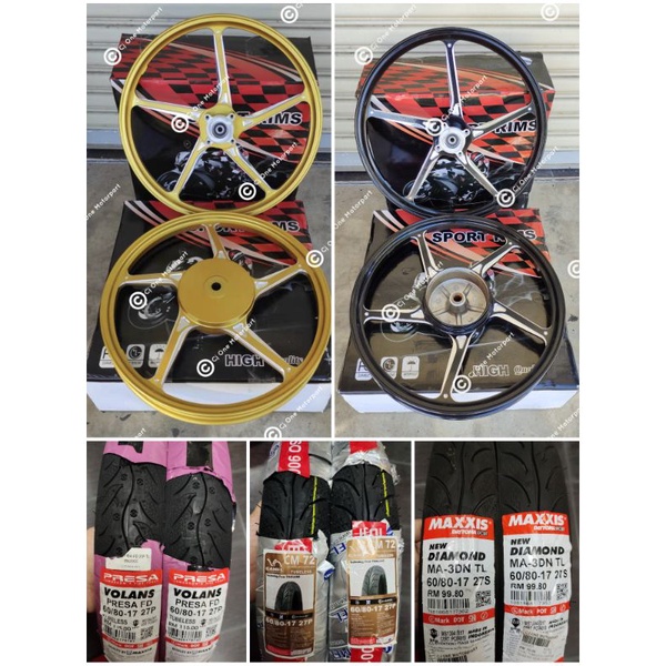 Sport Rim Enkei 511 Ego/Nouvo/Ego S/Nouvo S | Shopee Malaysia