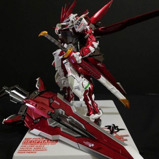 MG Gundam Astray Red Frame kai custom Red Dragon | Shopee Malaysia