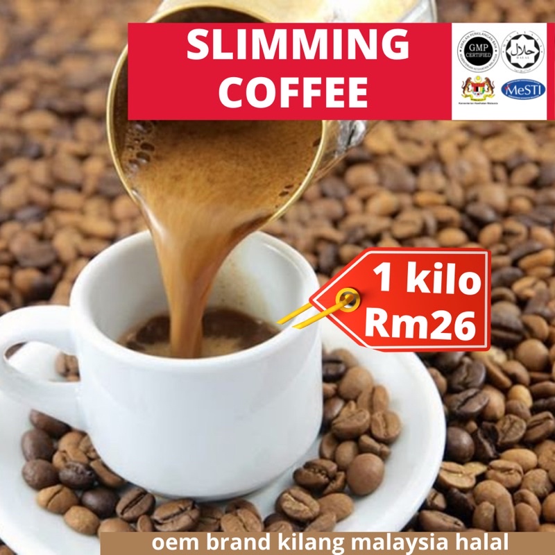 🔥1 KG SLM COFFEE OEM BRAND@JENAMA SENDIRI direct kilang lulus kkm ...
