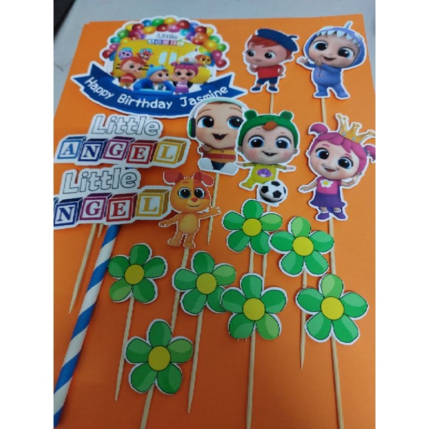 LITTLE ANGEL CAKE TOPPER | Shopee Malaysia