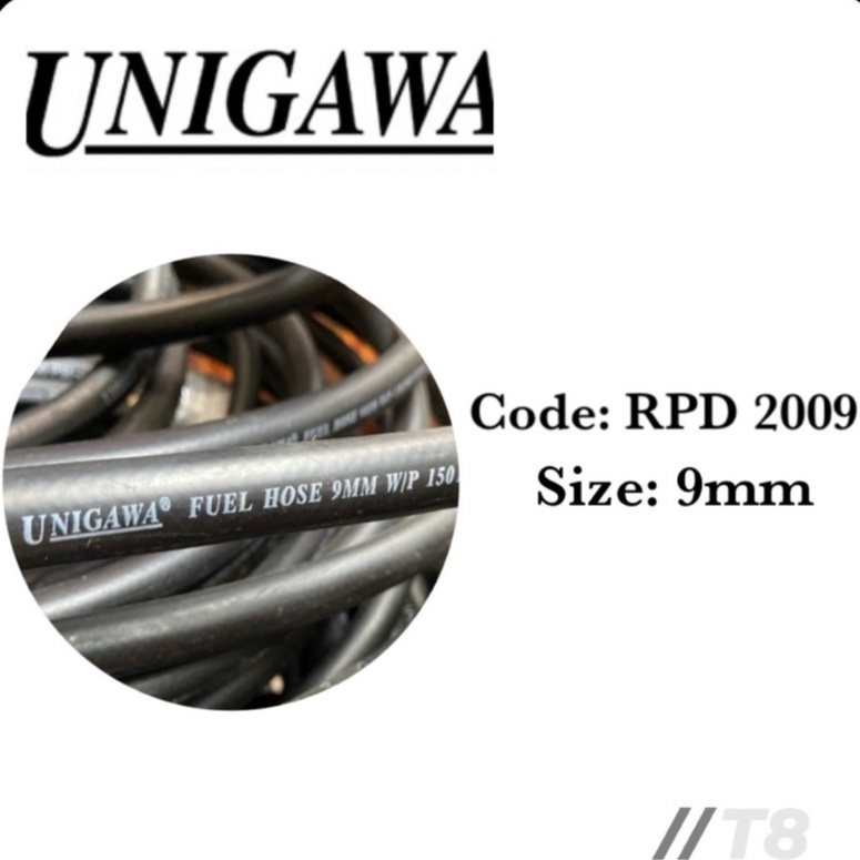 UNIGAWA FUEL HOSE WIP 150PSI 4mm 5mm 6mm 7mm 8mm 9mm 10mm 12mm | Shopee Malaysia