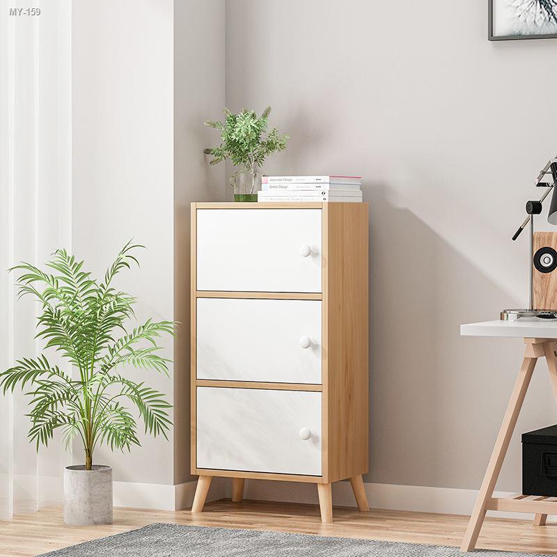 ℡Bay window cabinet locker balcony storage with legs small bookcase ...