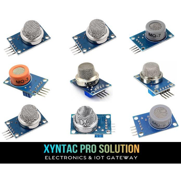 MQ Series Gas Sensor Module Value Pack MQ2 MQ3 MQ4 MQ5 MQ6 MQ7 MQ8 MQ9 ...