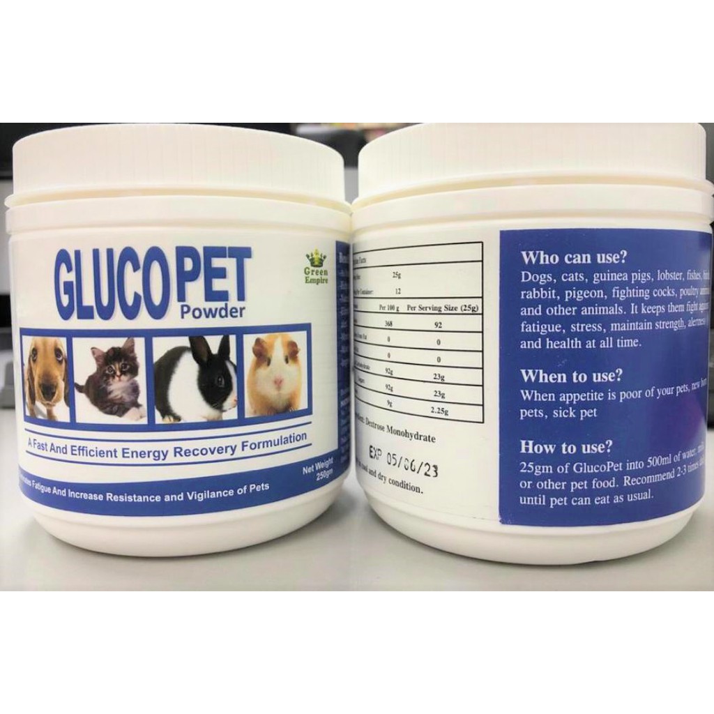 👍GLUCOPET Glucose Powder 250gm / Serbuk Glukosa🛒 | Shopee Malaysia