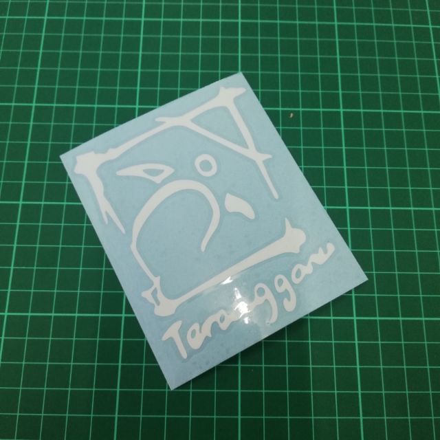 Sticker Terengganu (putih) | Shopee Malaysia