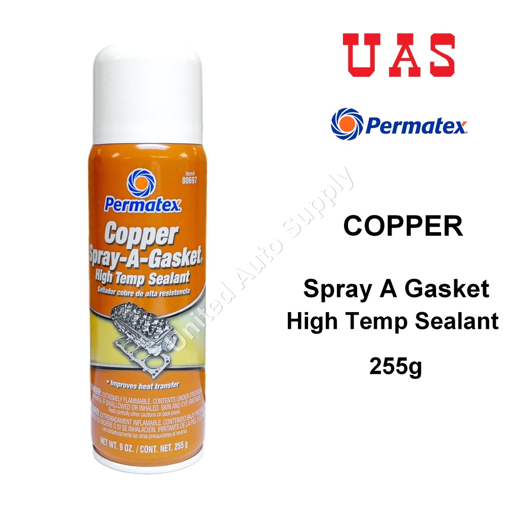Permatex Copper Spray-A-Gasket Hi-Temp Sealant 255g | Shopee Malaysia