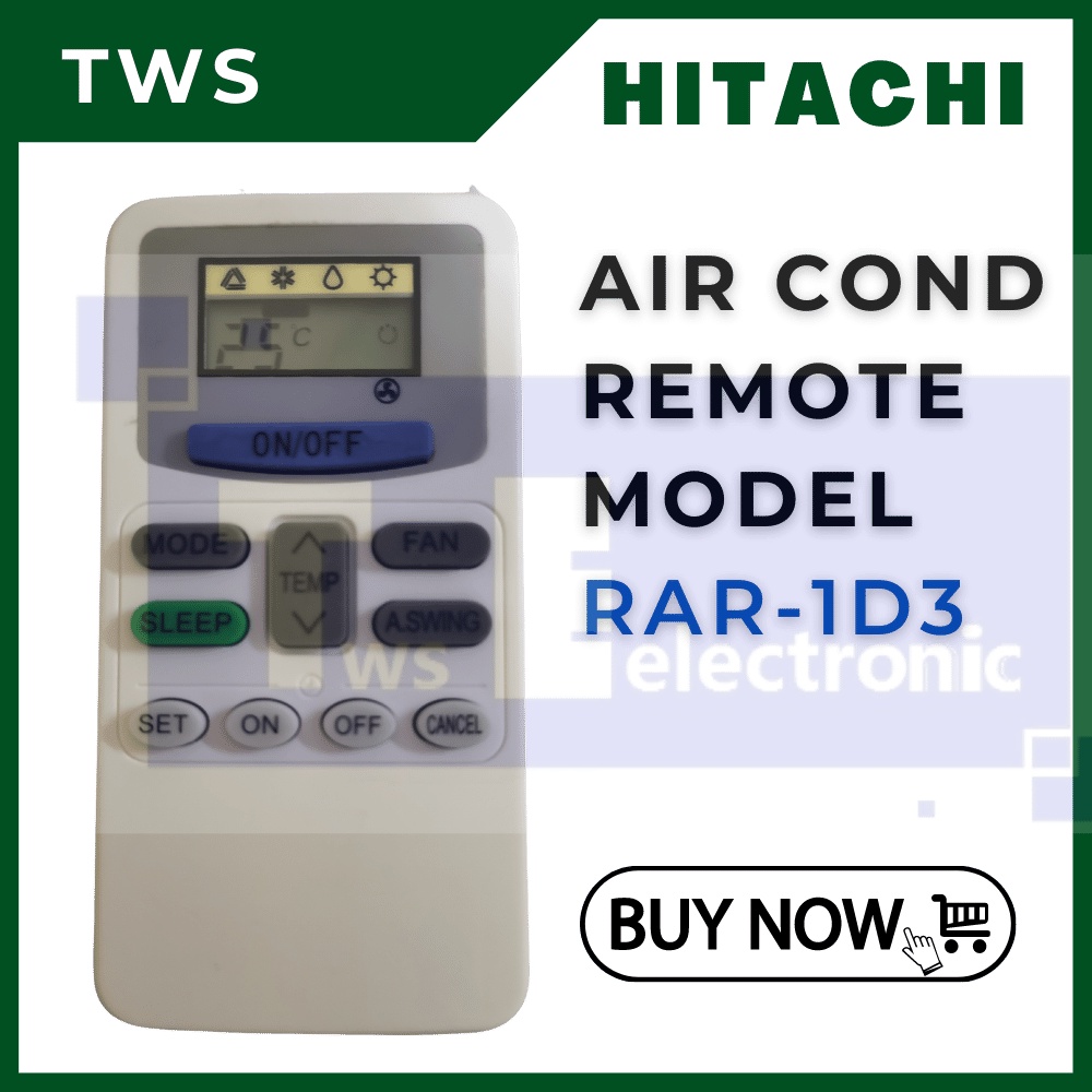 UNIVERSAL HITACHI AIR CONDITIONER REMOTE CONTROL|hitachi aircond remote ...