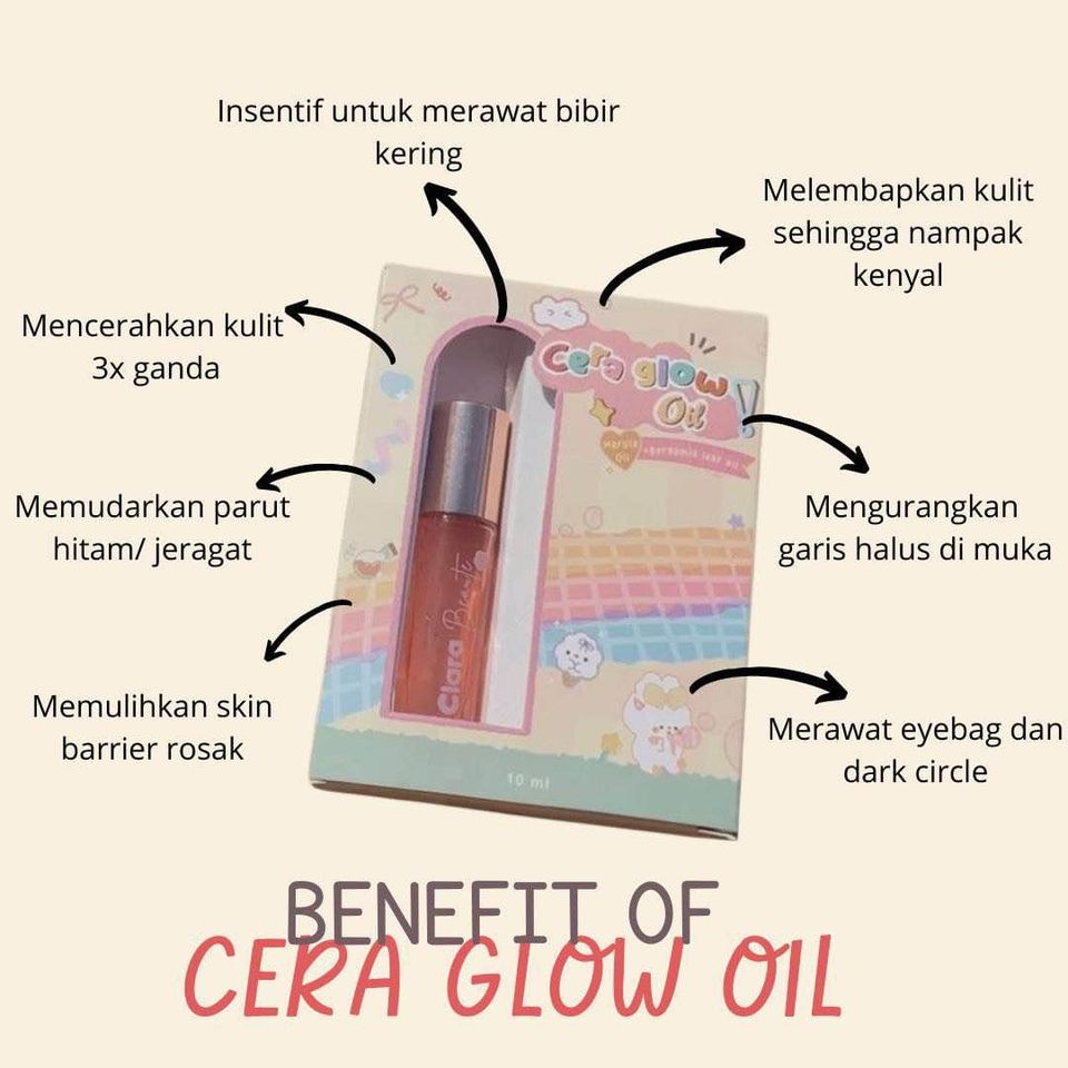 🔥NEW ITEM🔥 CERA GLOW OIL READY STOCK 💯ORIGINAL HQ | Shopee Malaysia