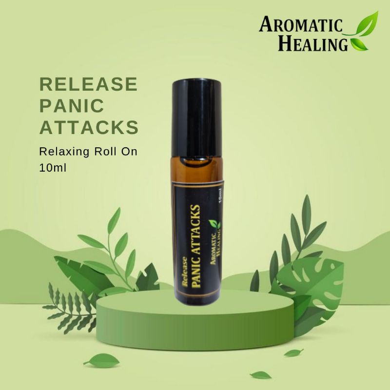 🔥🔥RELEASE PANIC ATTACKS ROLL ON ESSENTIAL OIL AROMATIC HEALING 10ML ...