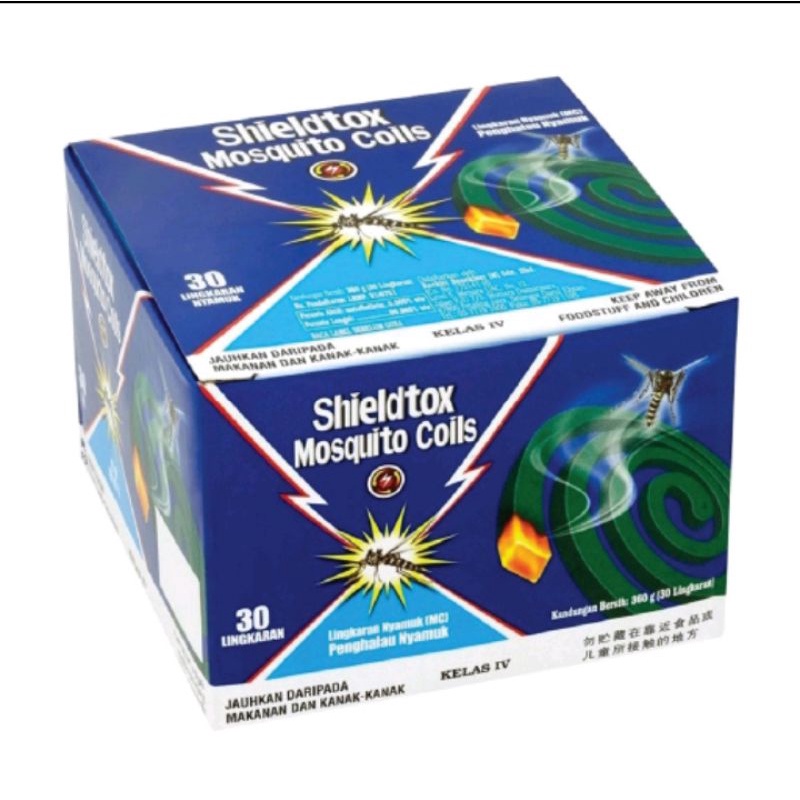 Shieldtox Mosquito Coils/Lingkaran Nyamuk Original Box | Shopee Malaysia