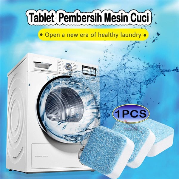 Washing Machine Cleaning Foam Block SABUN CUCI MESIN BASUH 洗衣机槽 清洗剂泡腾片 ...