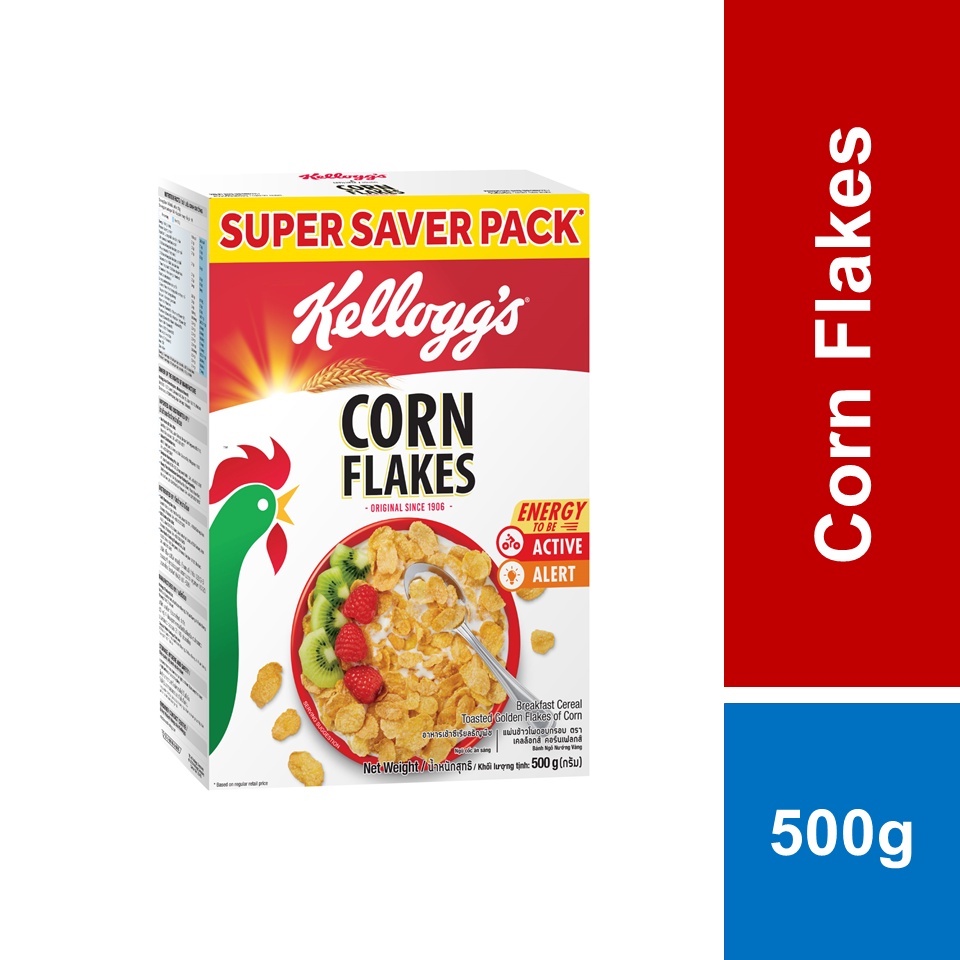 Kellogg's Corn Flakes Cereal 500g | Shopee Malaysia