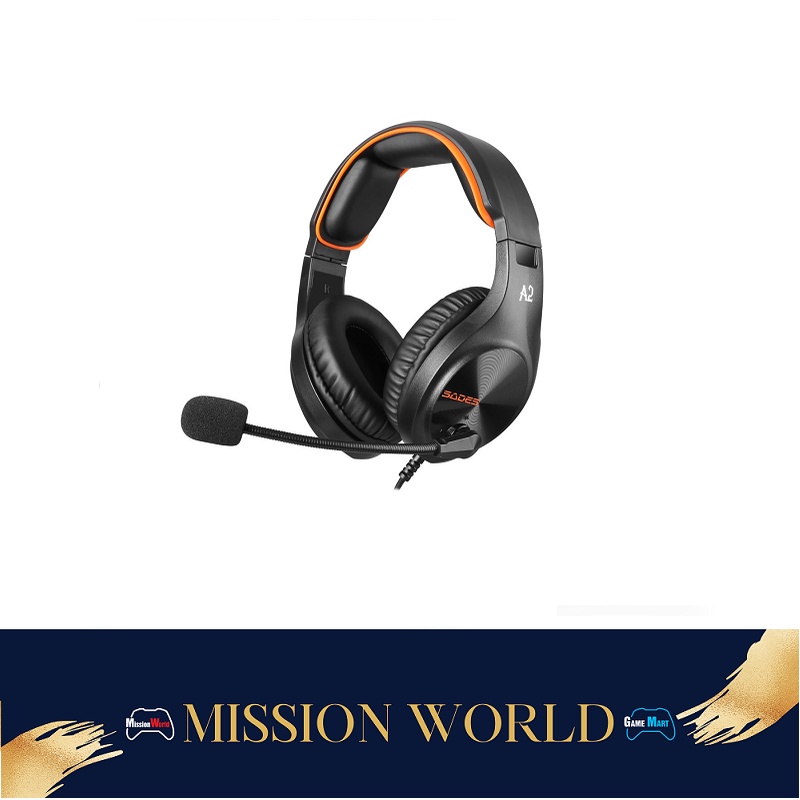 Sades A2 Wired Gaming Headset (Orange) | Shopee Malaysia