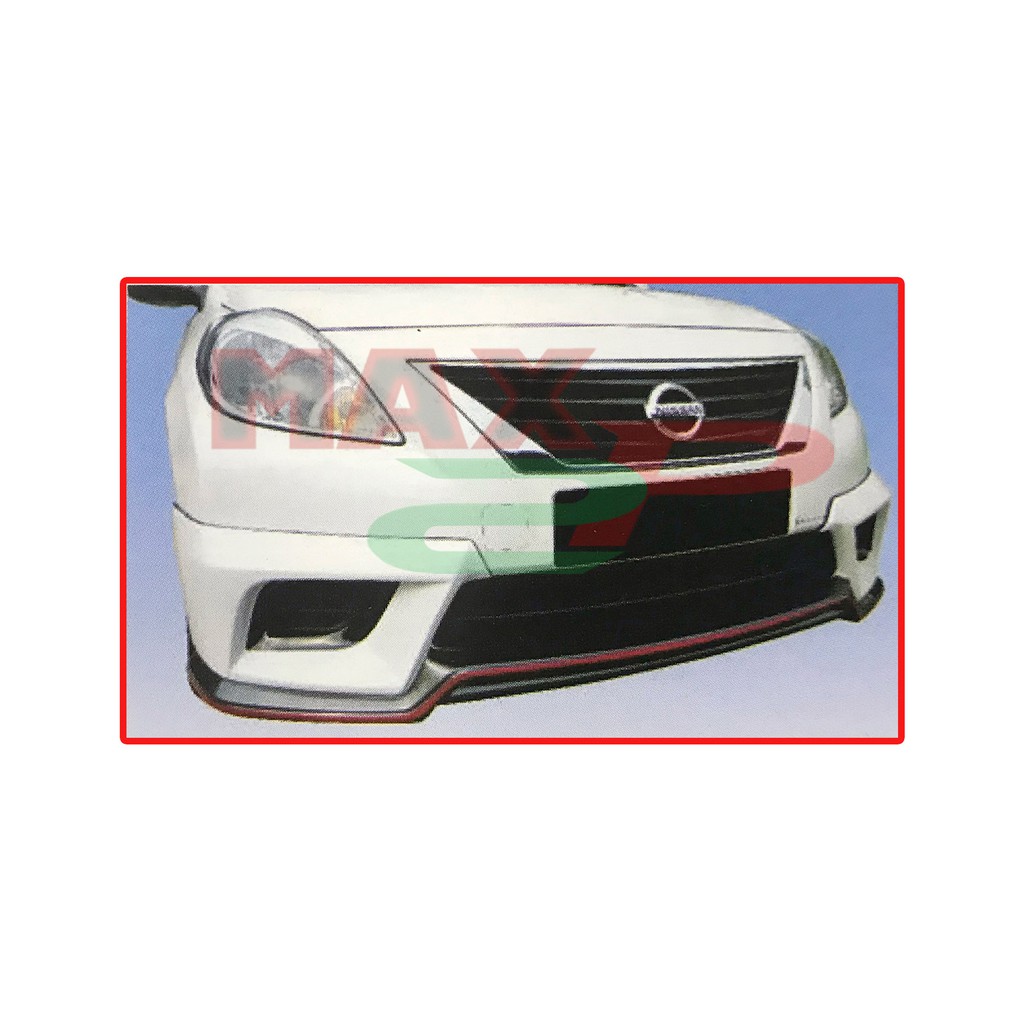 Nissan Almera N17 (2012) JAPAN SPEC NISMO Front Skirt Skirting Bumper ...