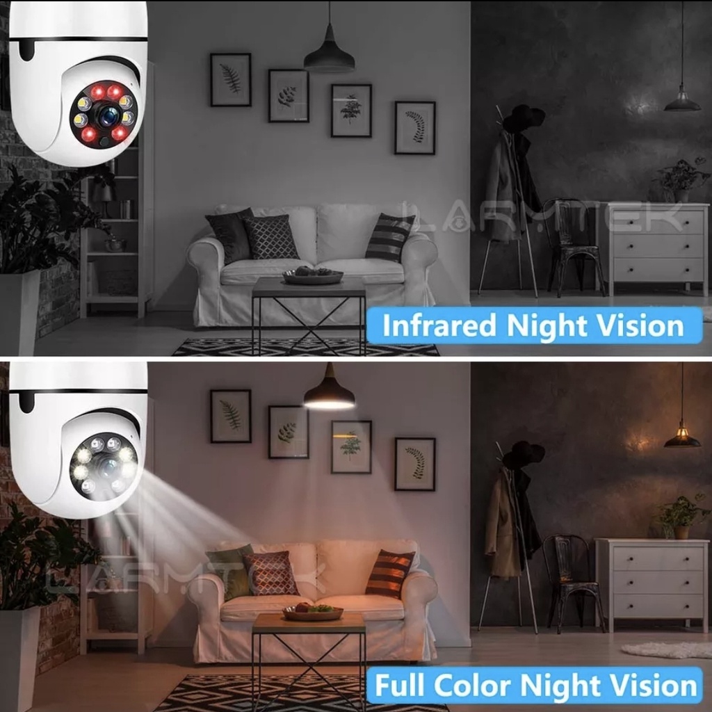 CareCam Pro 3MP 1296p E27 Bulb Socket Type PTZ Wireless Wifi CCTV ... CareCam Pro 3MP 1296p E27 Bulb Socket Type PTZ Wireless Wifi CCTV ...