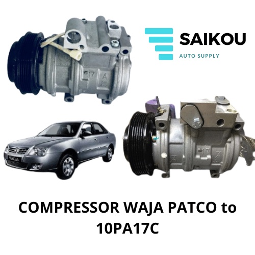 Recond Aircond Compressor 17C Proton Waja Patco System Modified to ...