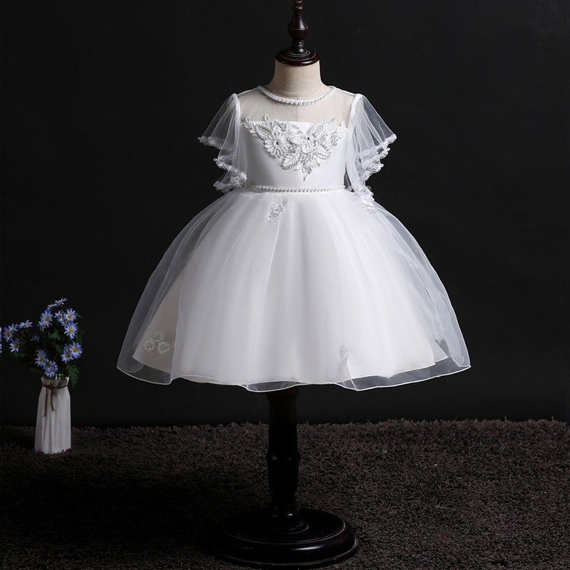 Gaun Budak 🔥🔥 Perempuan Lace Baju Raya Fesyen Tutu Gown Newborn Kids ...