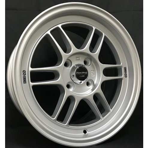 ENKEI RPF1 15 inch 7JJ 4X100 ET30 CAR SPORT RIMS CHEAP WHEELS SILVER ...