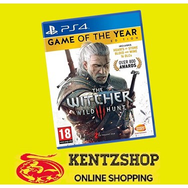 PS4 The Witcher 3 Game Of The Year Edition (ENGLISH) | Shopee Malaysia