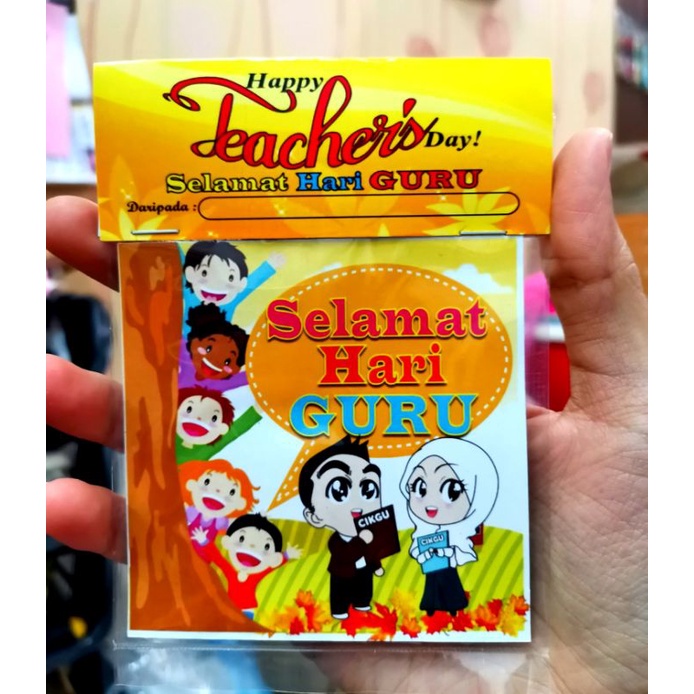 READY STOCK (LARGE) Fridge Magnet Teachers DAY Gift - 8CM with toppers ...