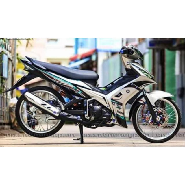 COVERSET YAMAHA 135 LC BATIK DESIGN V1 V2 V3 V4 V5 V6 V7 V8 | Shopee ...