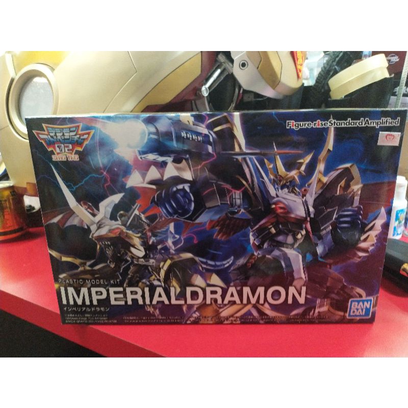BANDAI FIGURE-RISE STANDARD AMPLIFIED PLASTIC MODEL KIT IMPERIALDRAMON ...